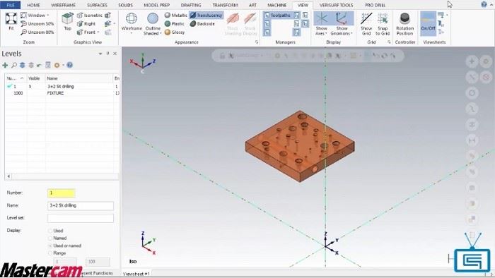 Giáo trình Mastercam 2017 cho người mới học