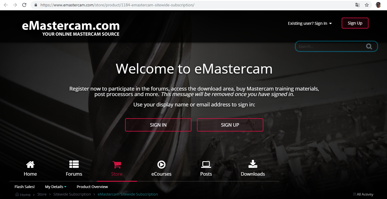Mastercam Online training